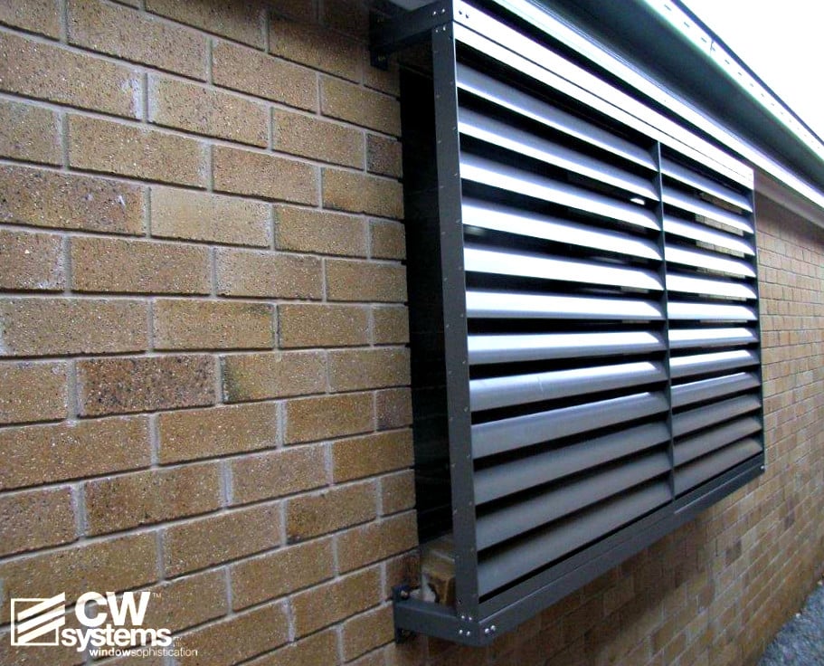 Vueline Fixed Aluminum CW Systems Shutters at SE Timber Floors